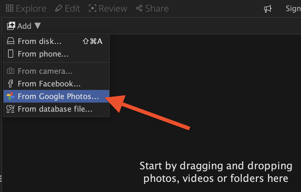 Google Photos importer - jAlbum Blog